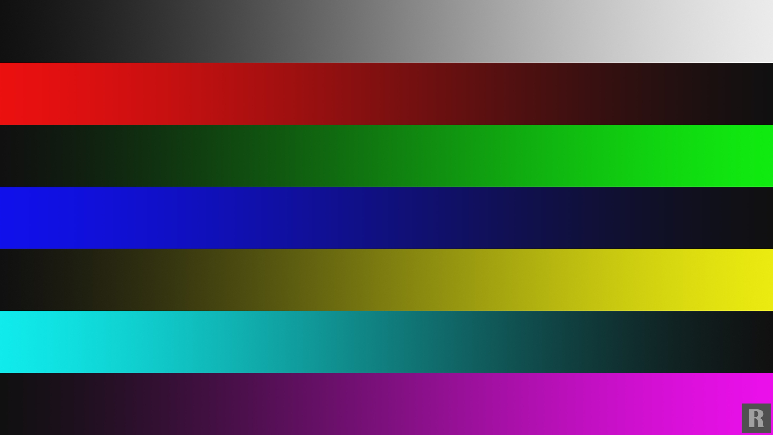 HDR10 UltraHD Test Patterns