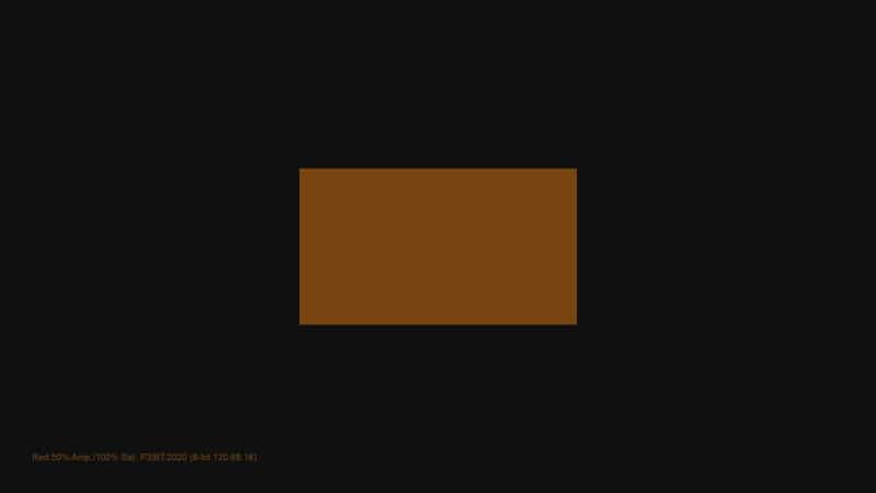 HDR10 UltraHD Test Patterns